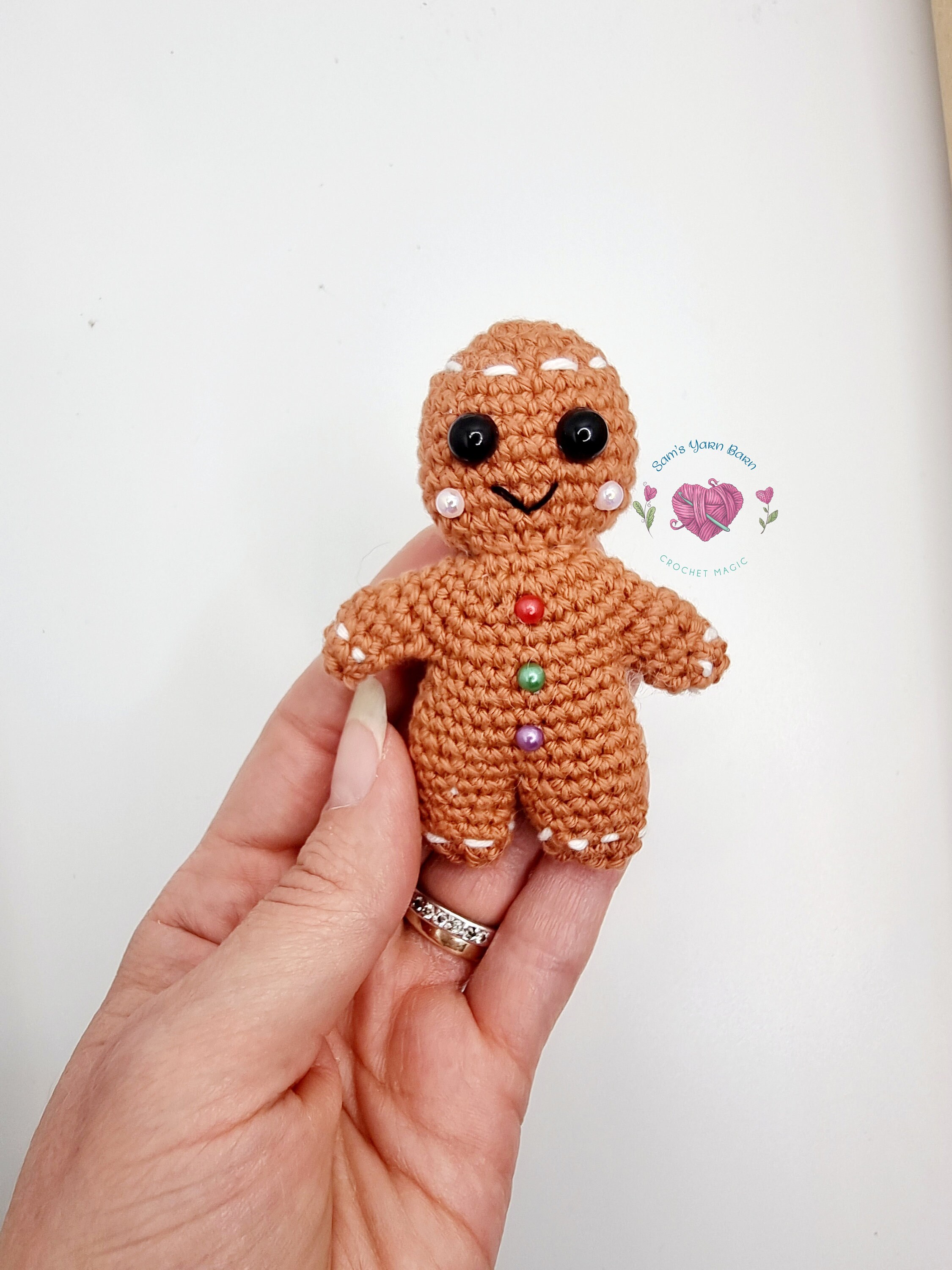 George the Gingerbread Man Person Girl Amigurumi Crochet Pattern Pdf ...