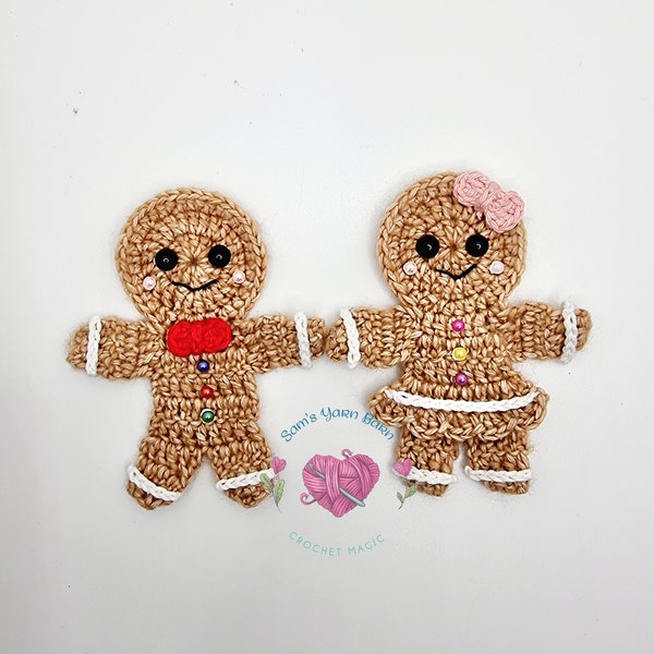 Gingerbread Applique - Etsy