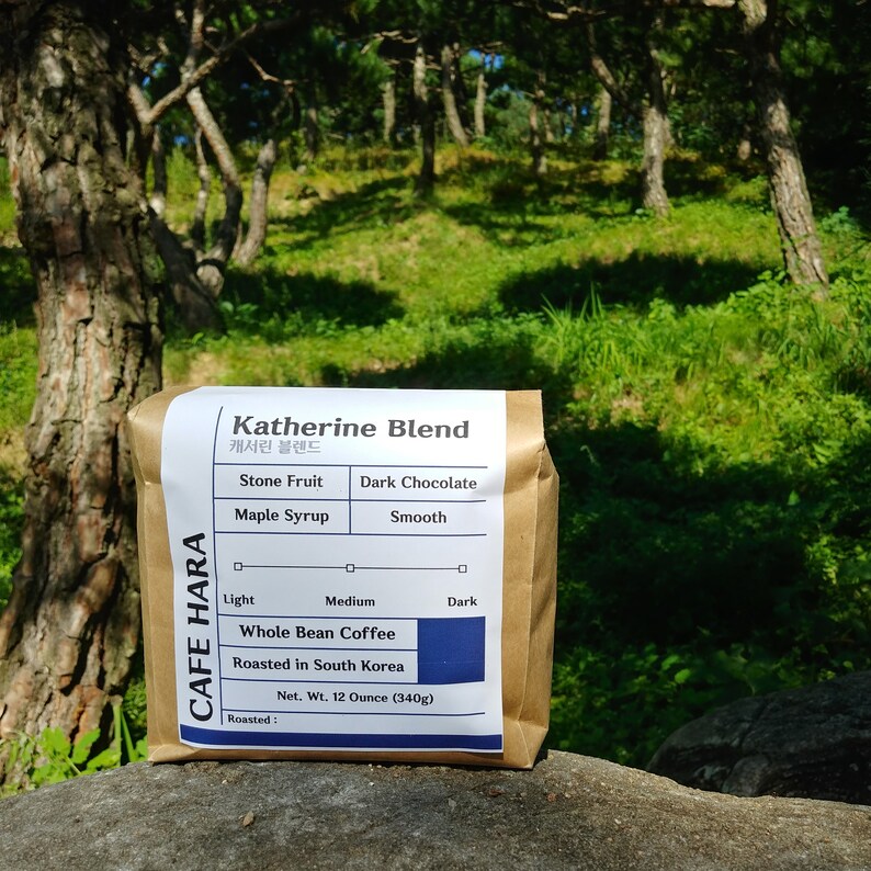 Katherine Blend: Freshly Roasted Korean Whole Bean Coffee (12 Oz) - Etsy