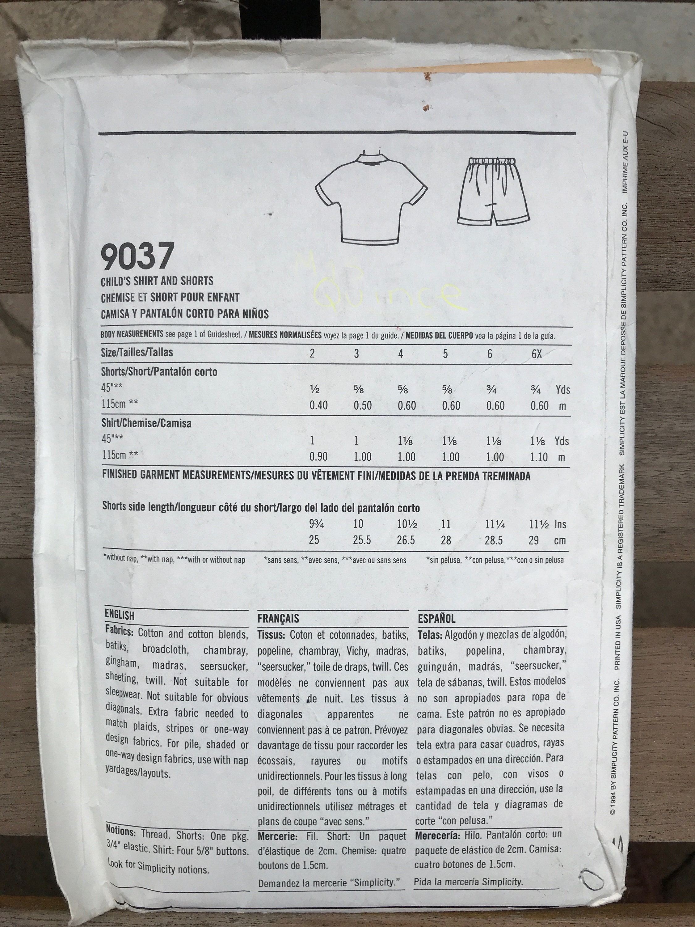 Vintage Sewing Pattern for Girls, Mccalls 8288, Simplicity 9037 ...