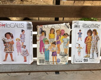 Vintage Sewing Pattern for Girls Mccalls 8288 Simplicity | Etsy