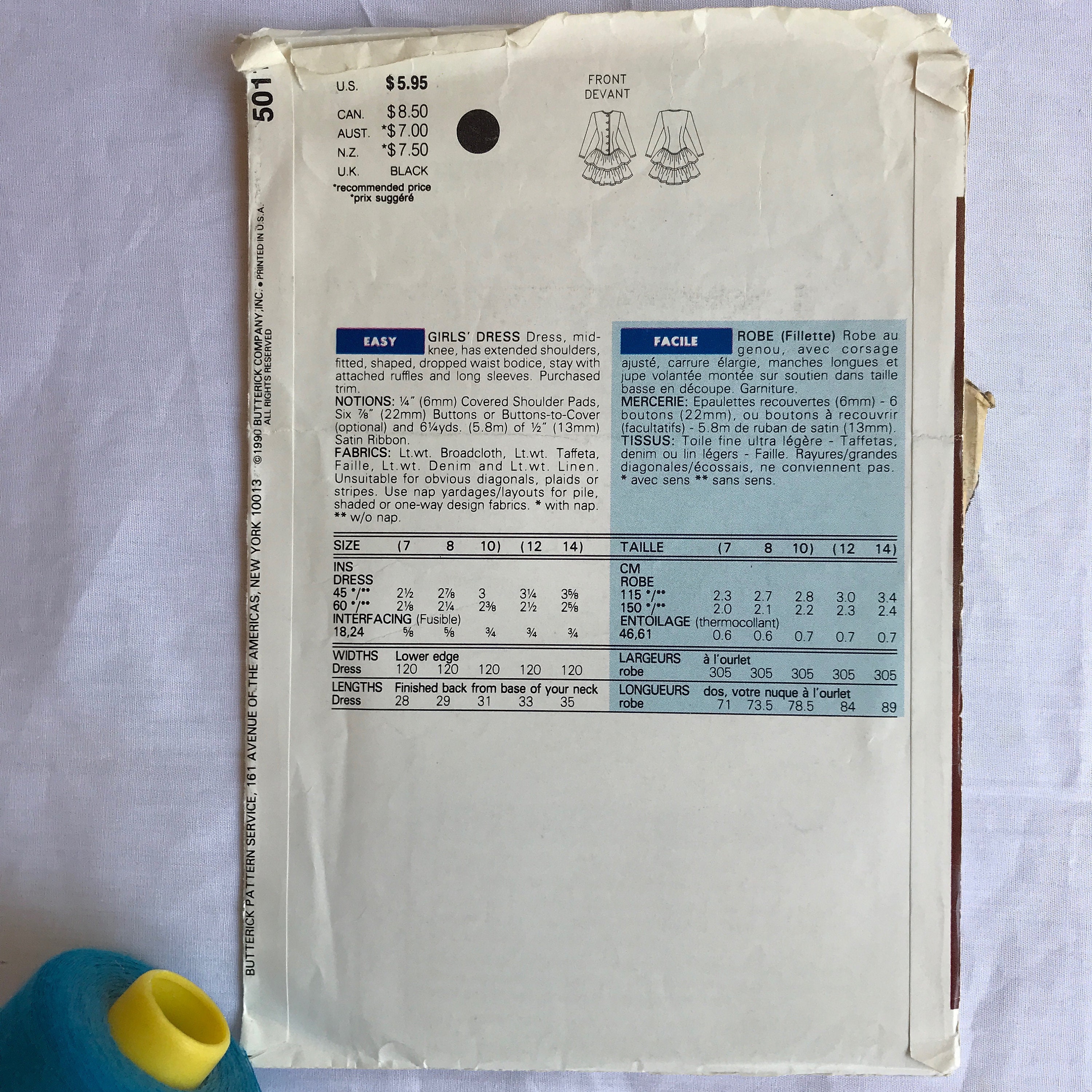 Vintage Sewing Patterns Set of 3 Mccalls 5217 Butterick - Etsy UK