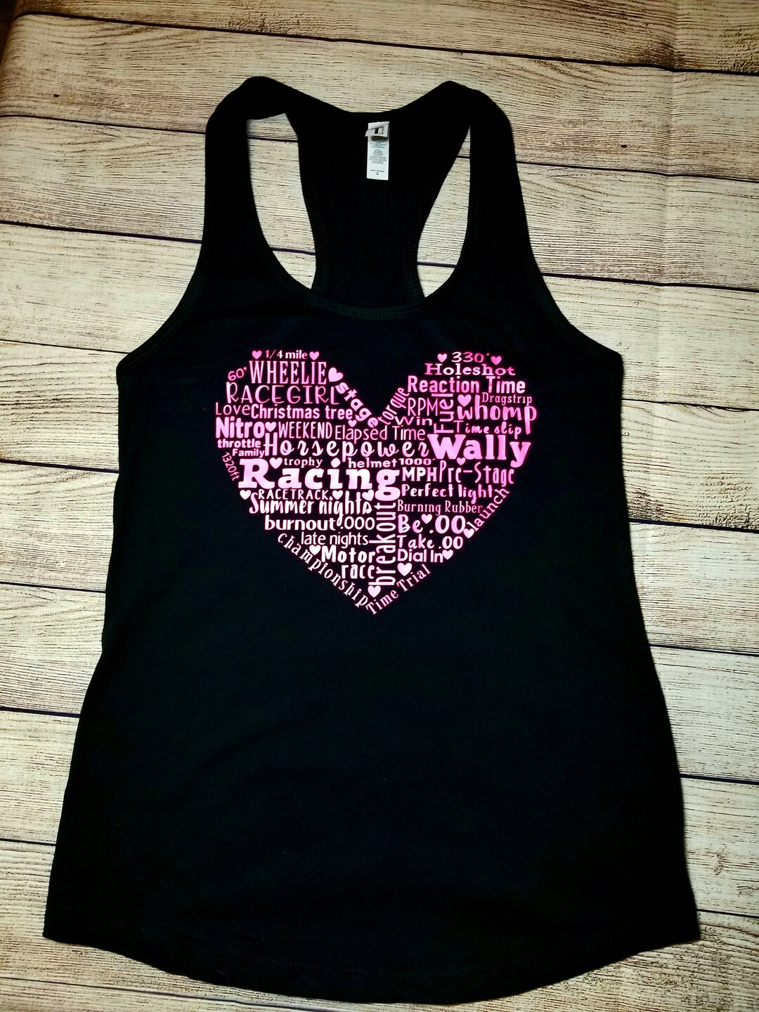 Drag Racing Terms Heart - Etsy