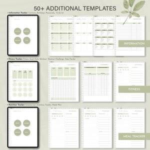 Undated PORTRAIT Digital Planner, Goodnotes Planner, Notability Planner ...