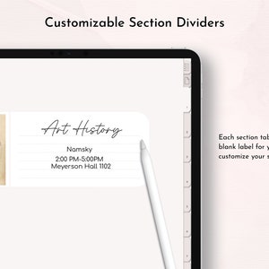 Digital Notebook for Goodnotes, Notability, Hyperlinked Tabs, Digital ...