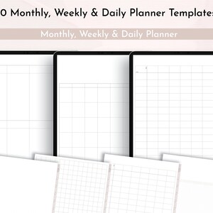 Digital Notebook for Goodnotes, Notability, Hyperlinked Tabs, Digital ...