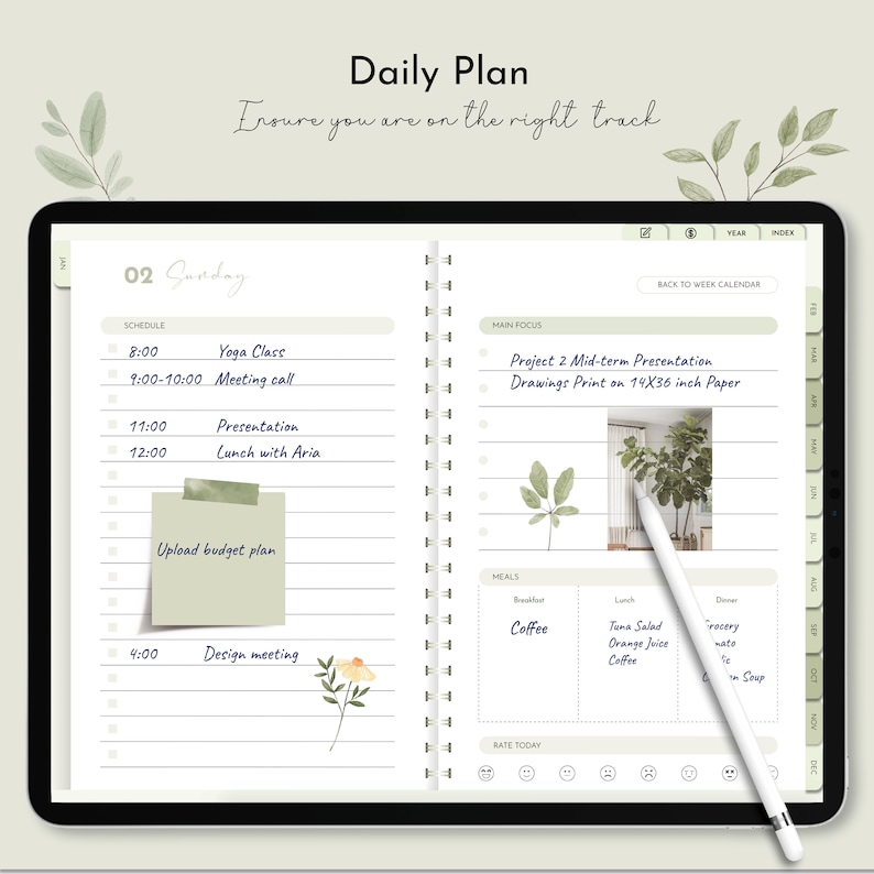 2023 2024 Digital Goodnotes Planner Notability Planner Ipad - Etsy