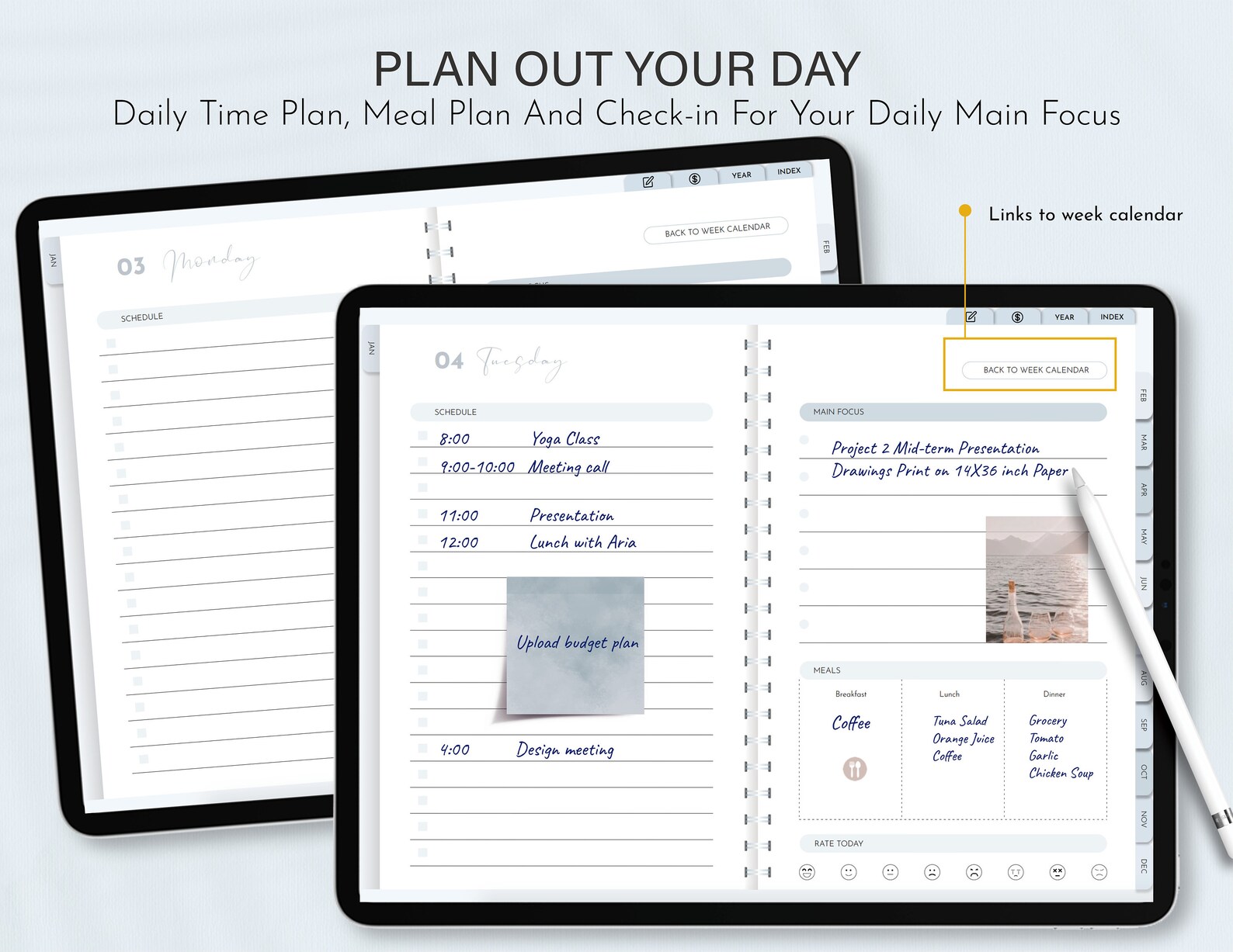 2022 2023 Digital Goodnotes Planner Notability Planner Ipad - Etsy