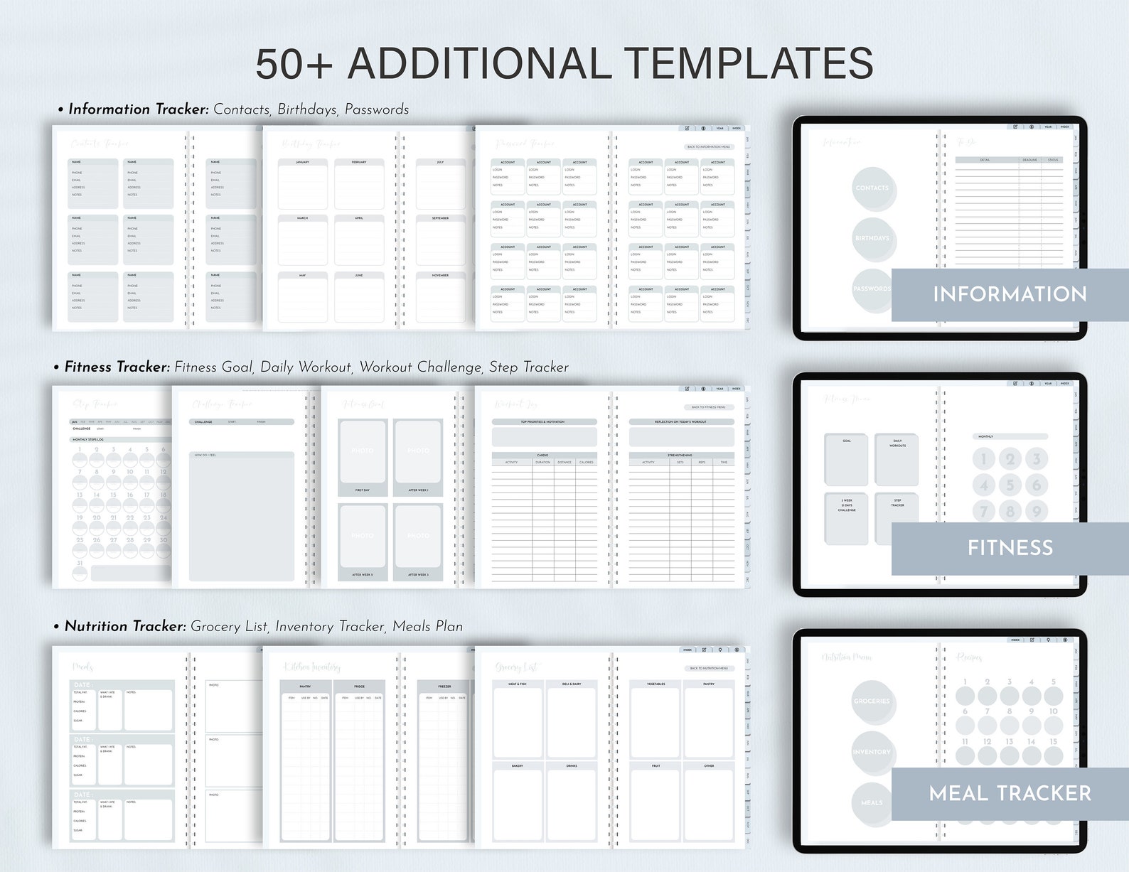 2022 2023 Digital Goodnotes Planner Notability Planner Ipad - Etsy