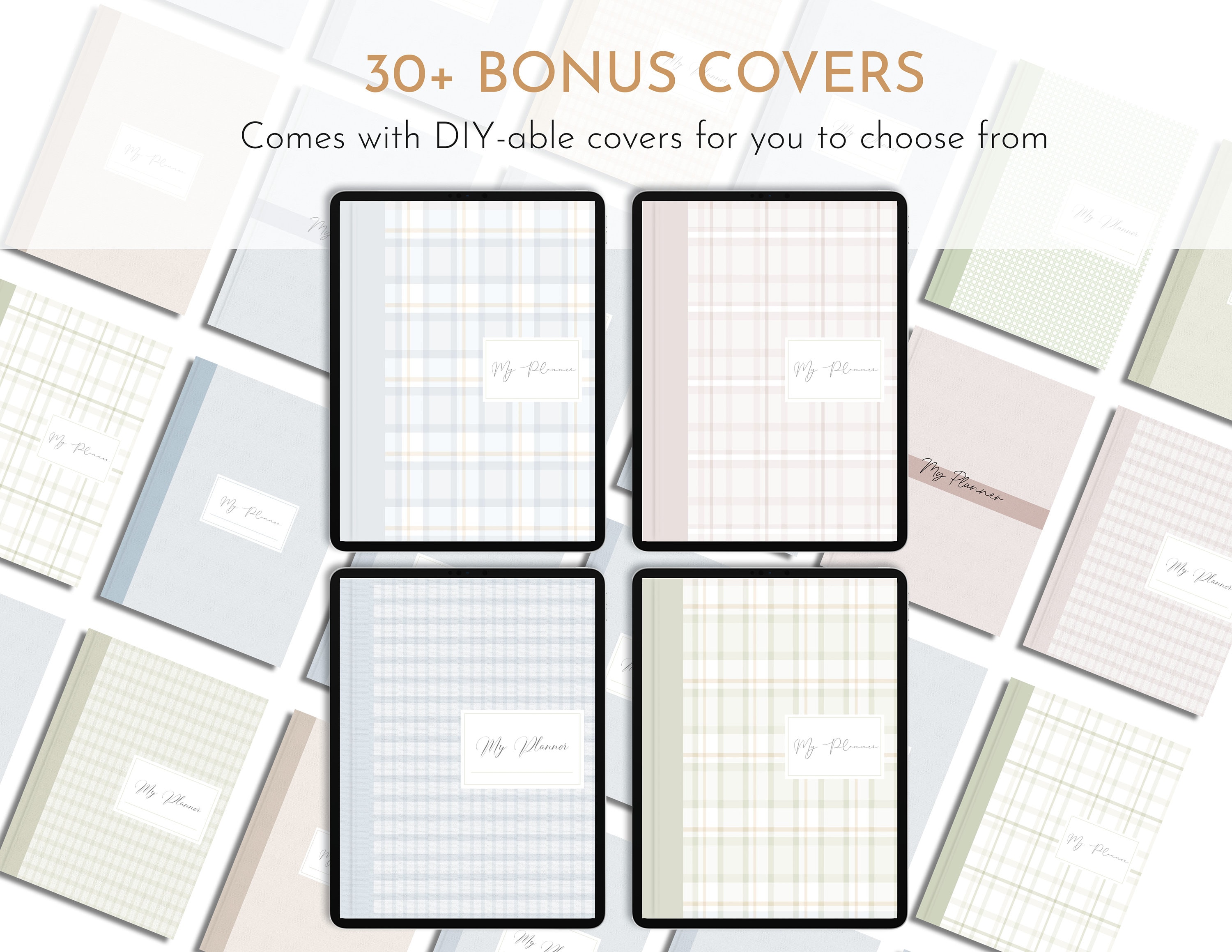 Digital Notebook for Goodnotes Notability Hyperlinked Tabs - Etsy