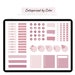 Digital Stickers, Boho Stickers Set, Goodnotes Sticker Book, Cute ...