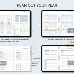 2022 2023 Digital Goodnotes Planner, Notability Planner, iPad Planner ...