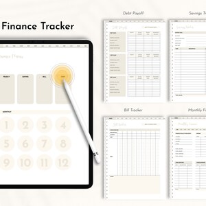 Undated Portrait Digital Planner, Any Year Goodnotes Planner ...