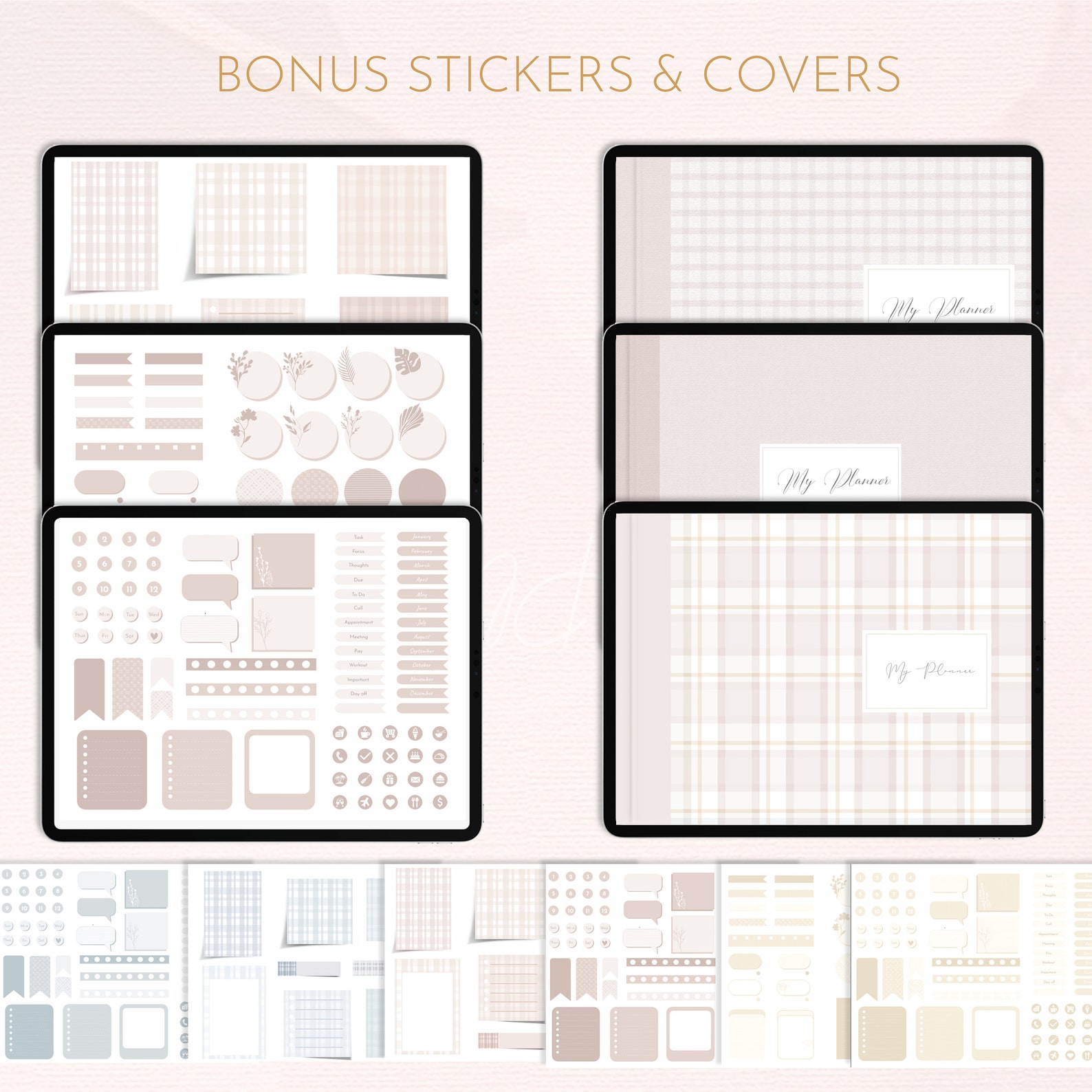 2023 2024 Digital Goodnotes Planner Notability Planner Ipad - Etsy