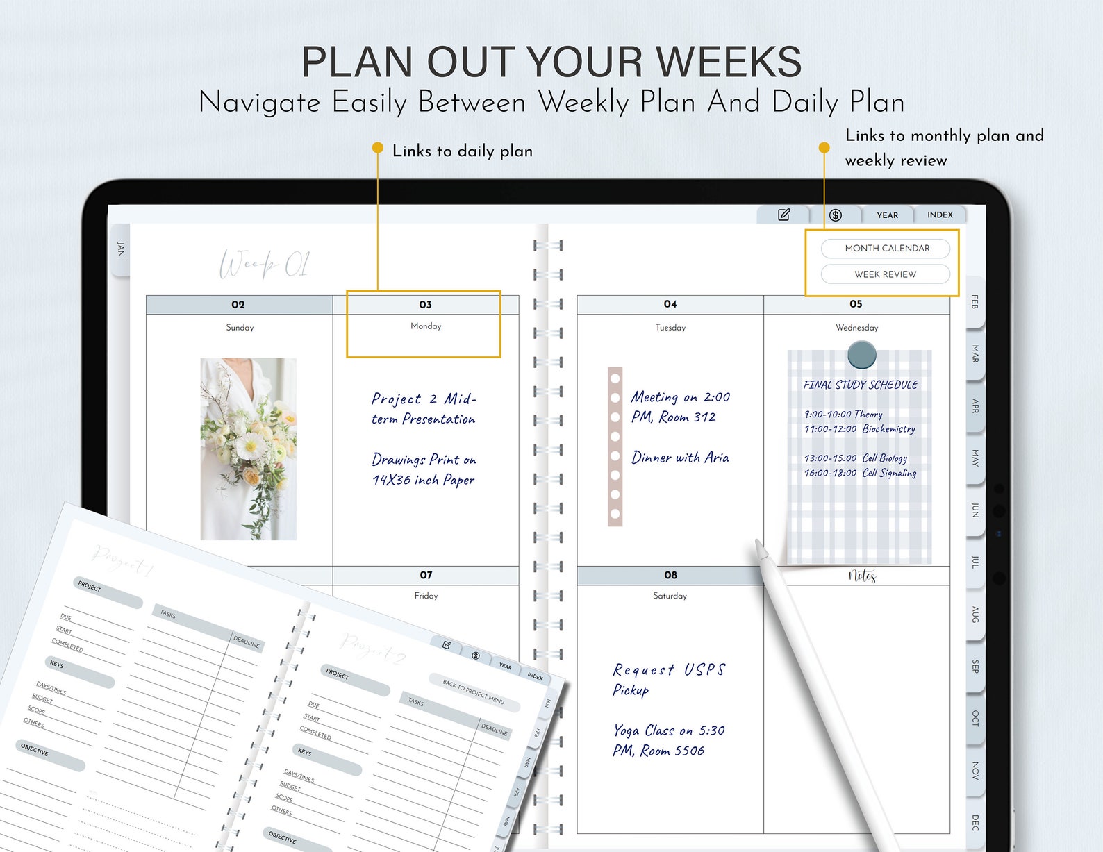 2022 2023 Digital Goodnotes Planner Notability Planner Ipad - Etsy