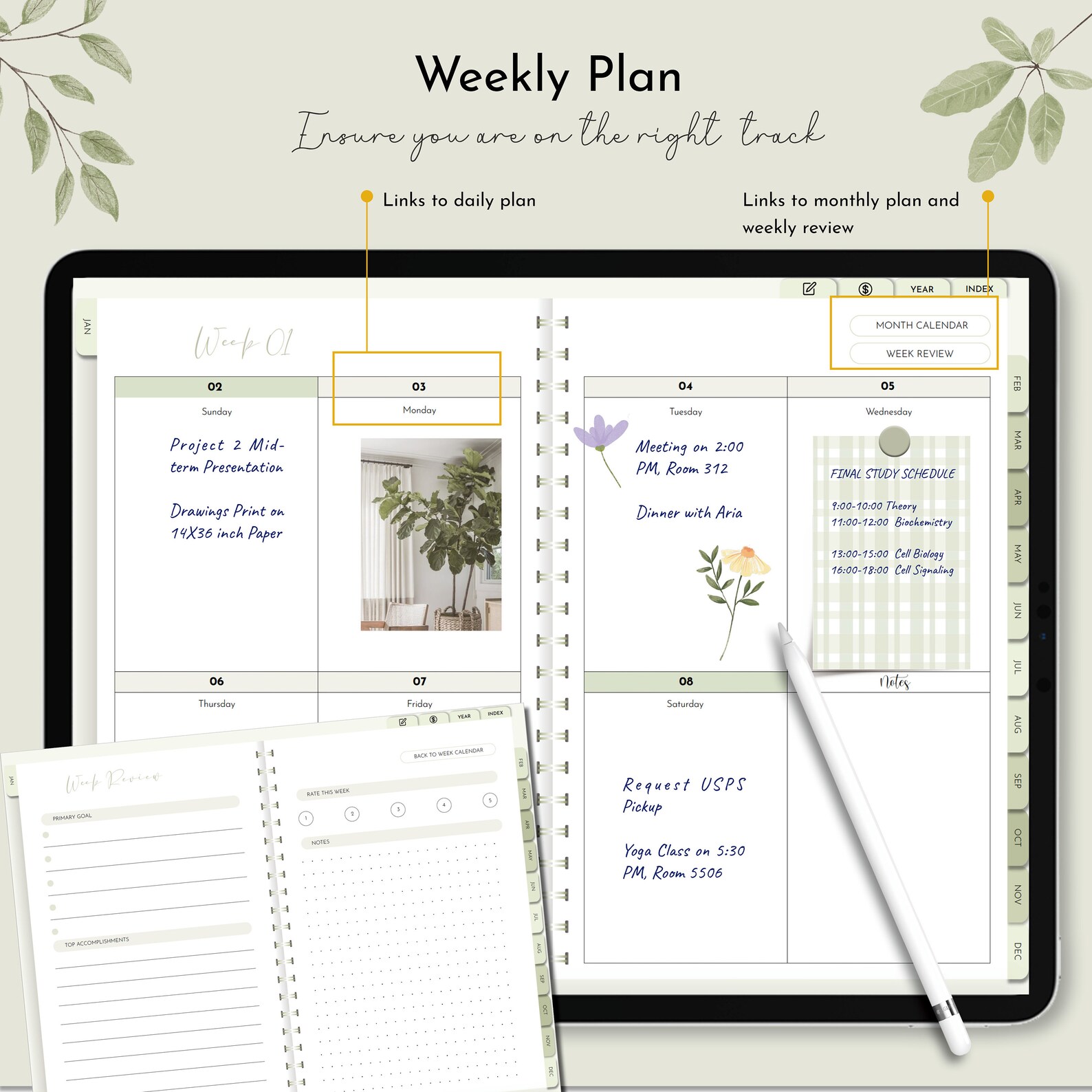 2023 2024 Digital Goodnotes Planner Notability Planner Ipad - Etsy
