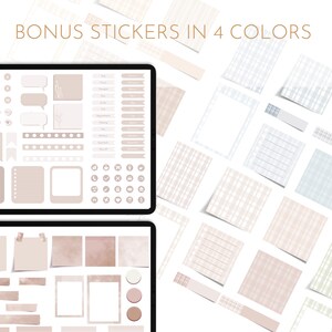 Undated Digital Planner Binder, Goodnotes Planner, Notability Planner ...