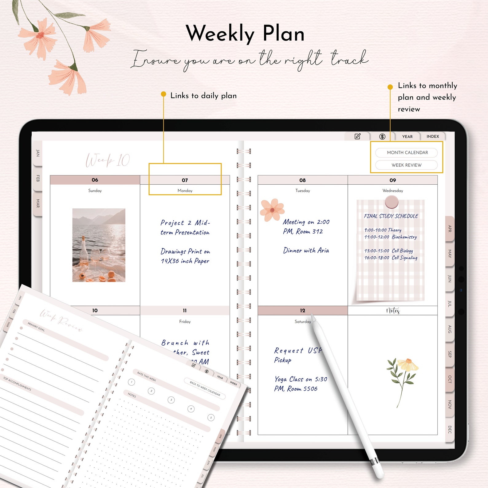 2023 2024 Digital Goodnotes Planner Notability Planner Ipad - Etsy