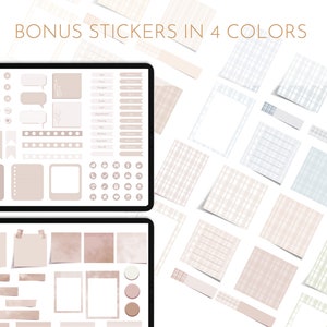 Digital Notebook for Goodnotes, Notability, Hyperlinked Tabs, Digital ...