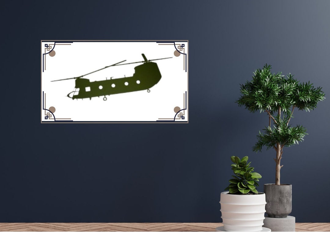 Personalized Chinook Wall Mount - Etsy