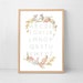 ABC Poster - Flora & Fauna, Alphabet Poster, Playroom Print, Learning ...