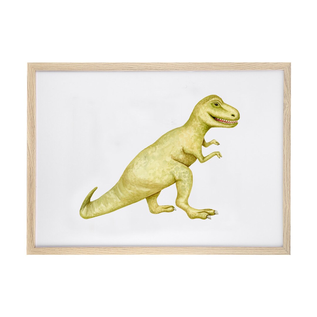 T-rex Dinosaur Print, Kids Wall Art, Abc Poster, Boys Prints - Etsy