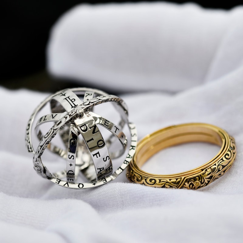 Astronomical Sphere Ring - Etsy