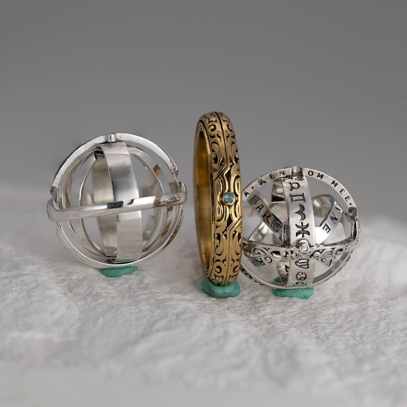 Armillary Sphere Ring - Etsy
