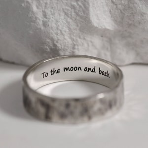 Personalized Birthstone Celestial Viking Wedding Ring Set - Rustic ...