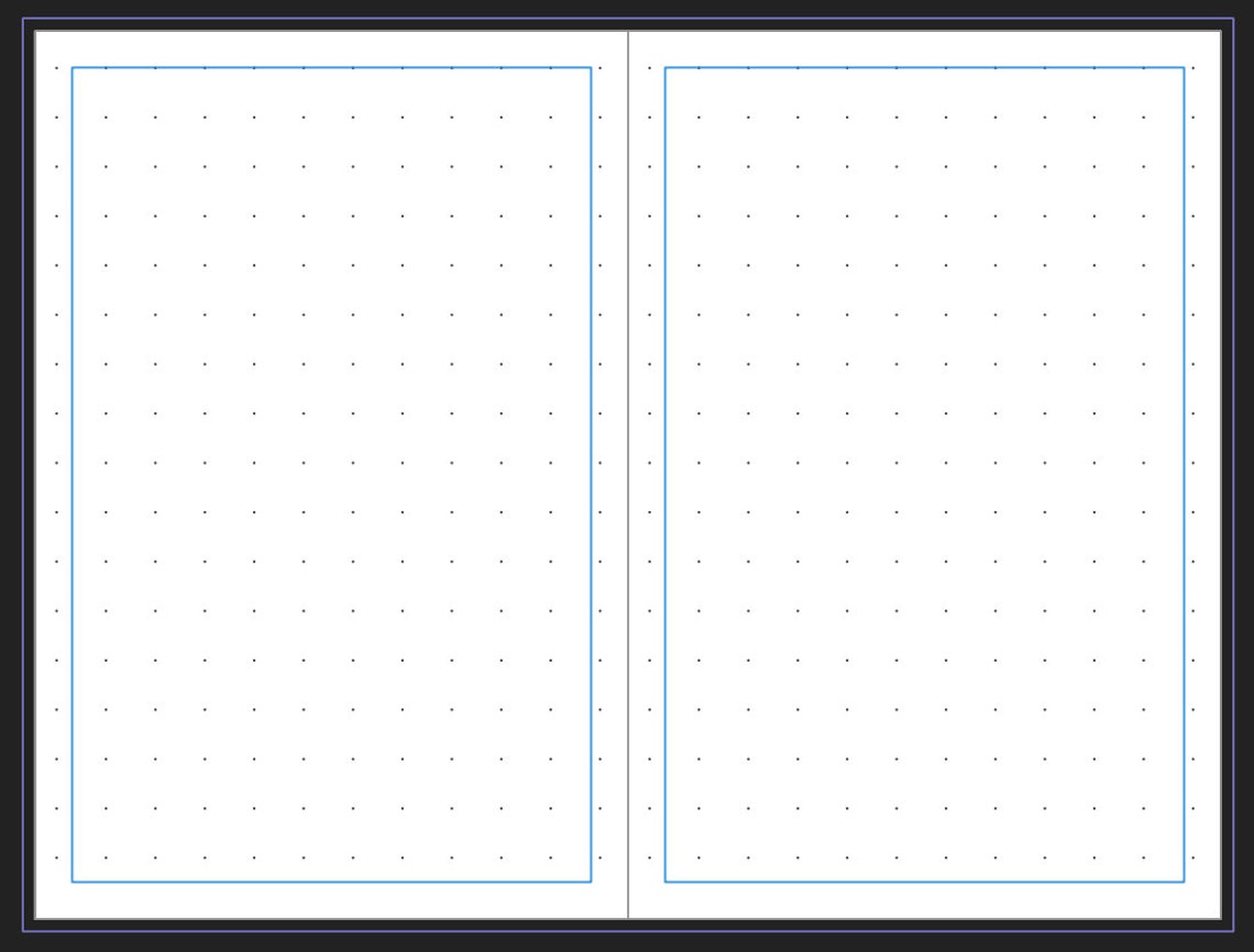 Large Grid -black Dot Grid Paper (DIGITAL DOWNLOAD) - Etsy