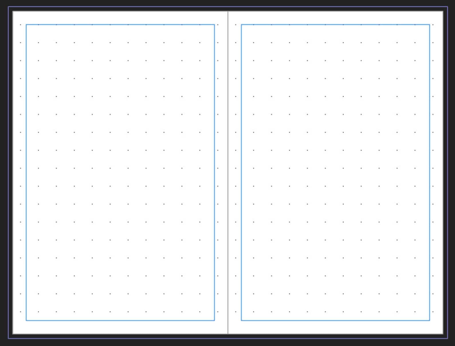 Large Grid -black Dot Grid Paper (DIGITAL DOWNLOAD) - Etsy