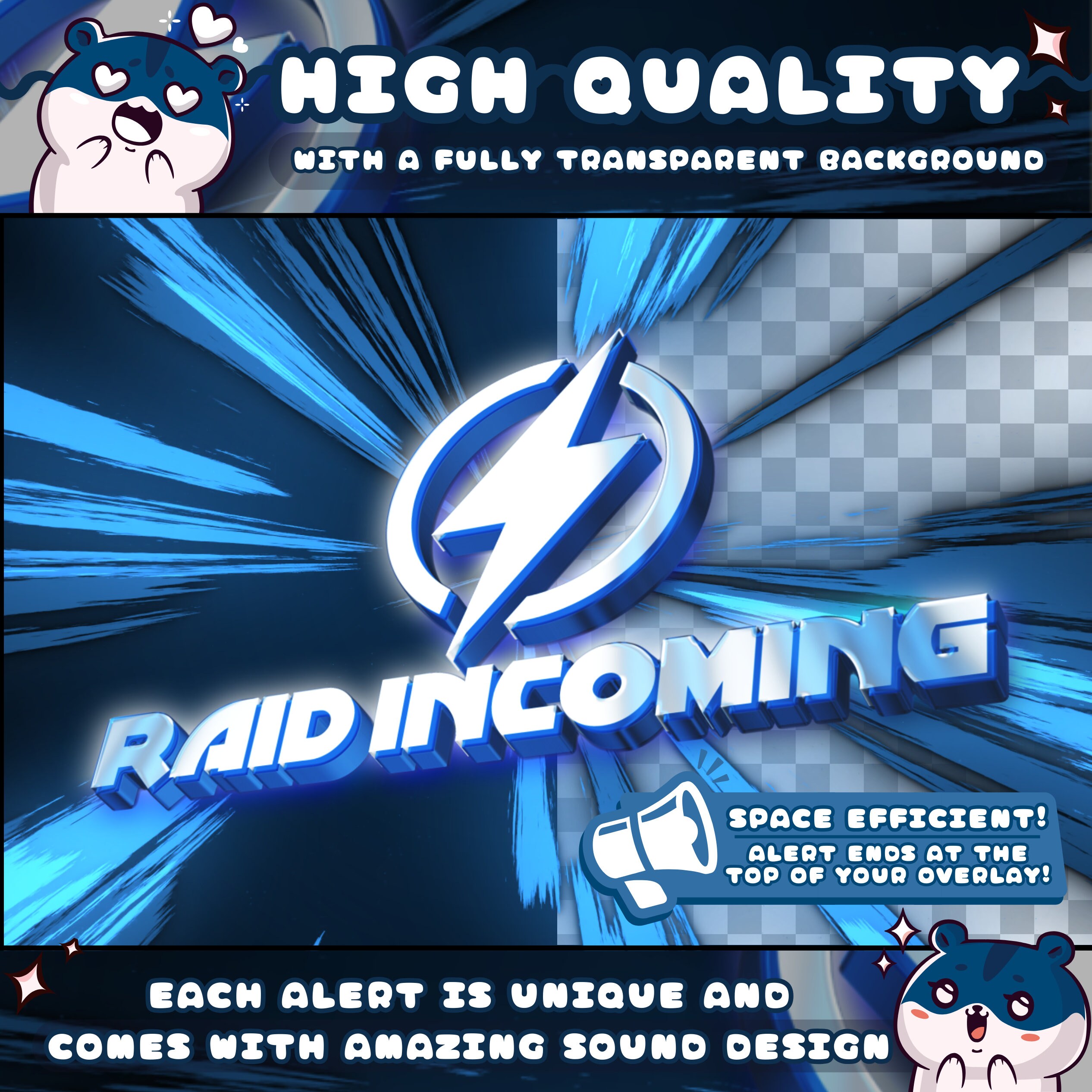 Anime Alerts for Twitch Streamers / Follow Subscriber Bits Donation ...