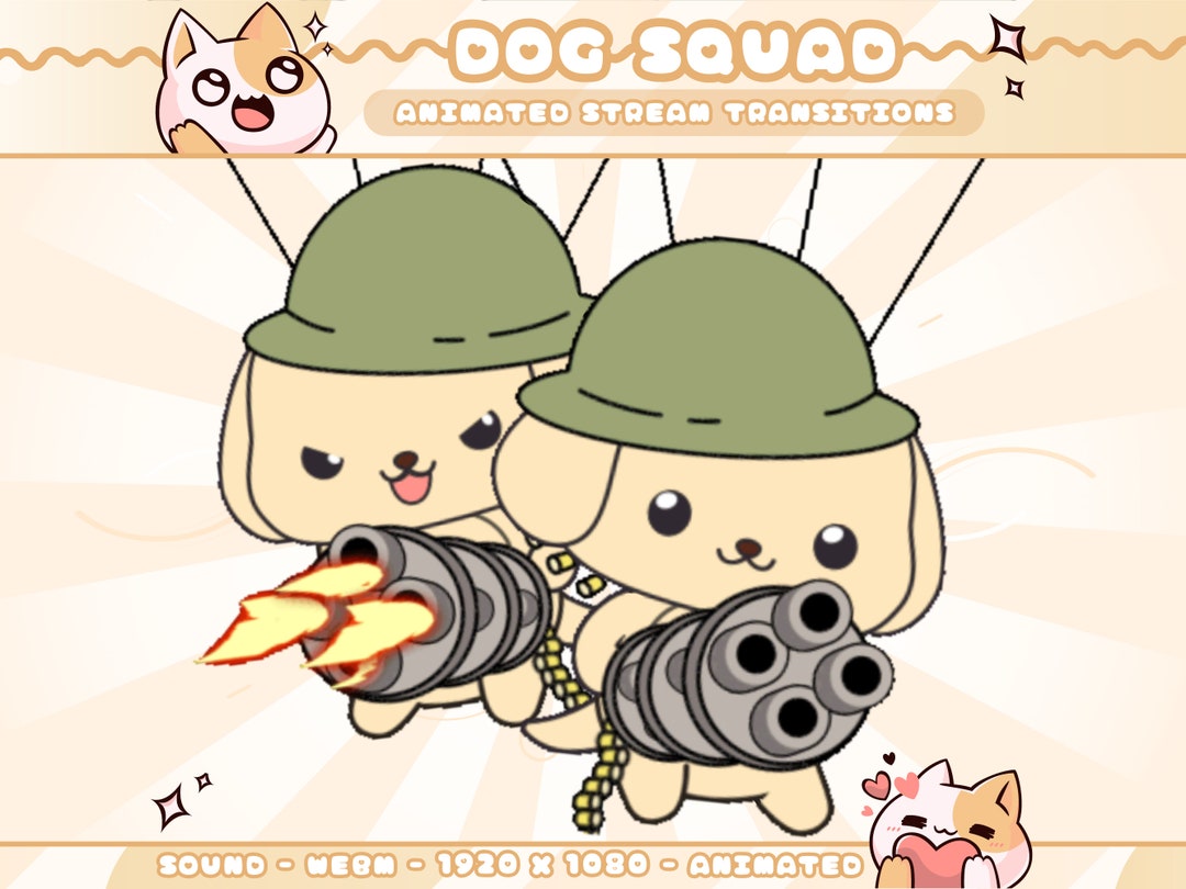 Dog Squad Transitions for Streamers | Puppy | Cute | Cozy | Kawaii ...