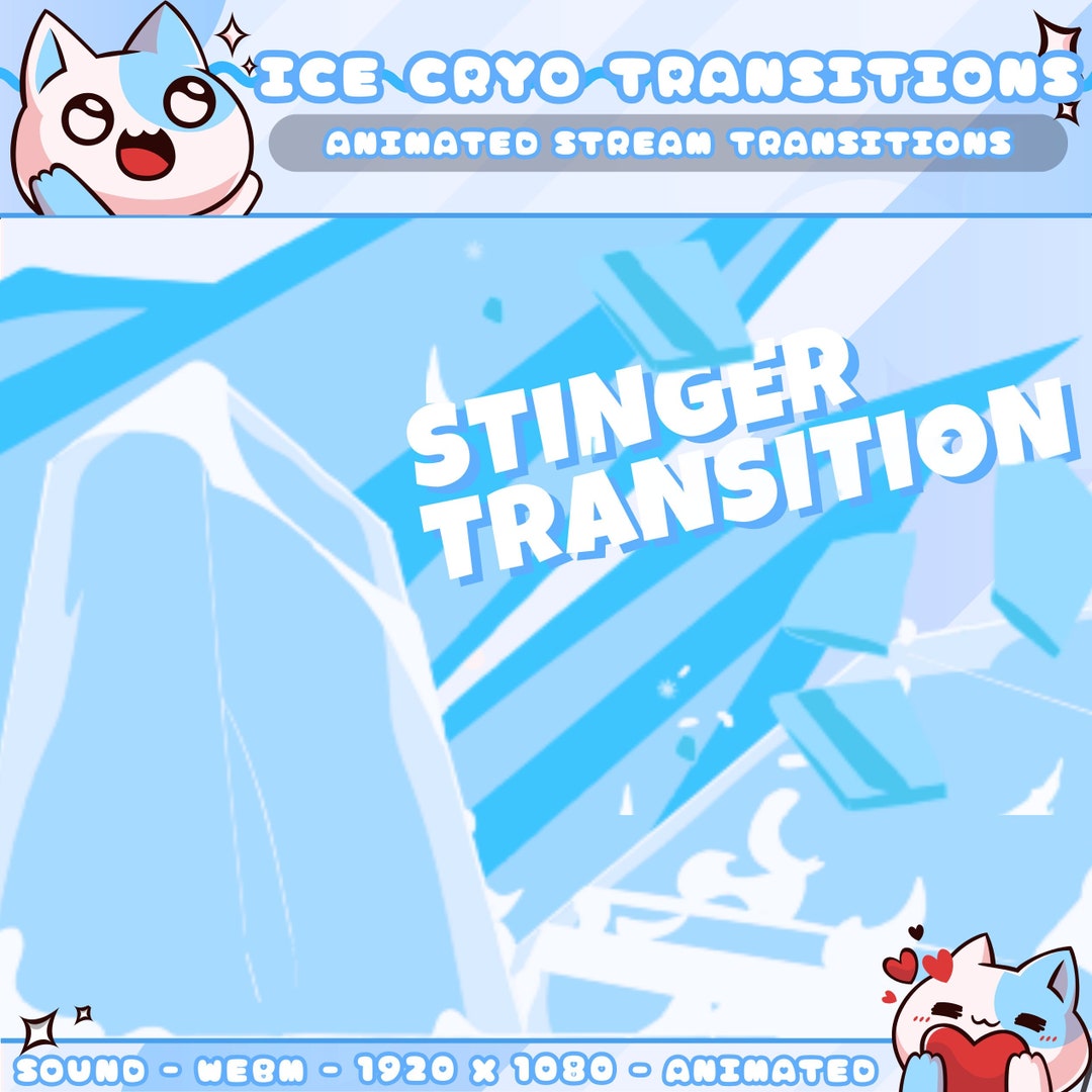 Cryo Ice Stinger Transitions for Streamers | Frost | Anime | Element ...