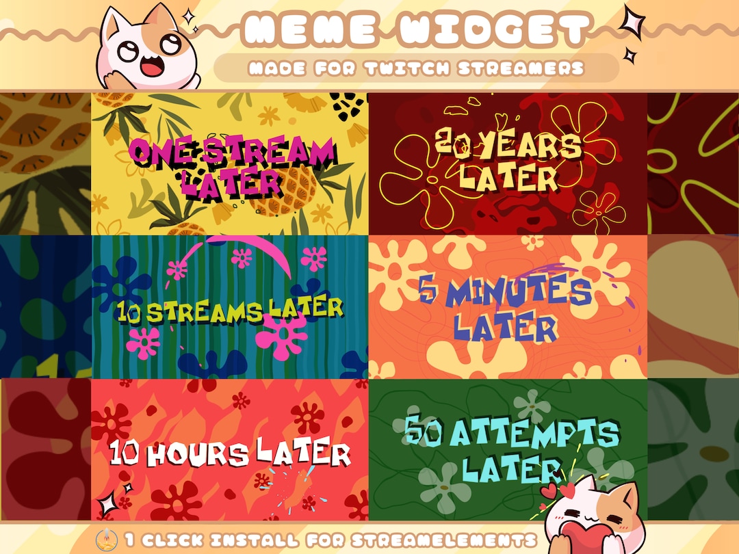 Animated Meme Widget for Twitch Streamers | Chat Command | Animated ...