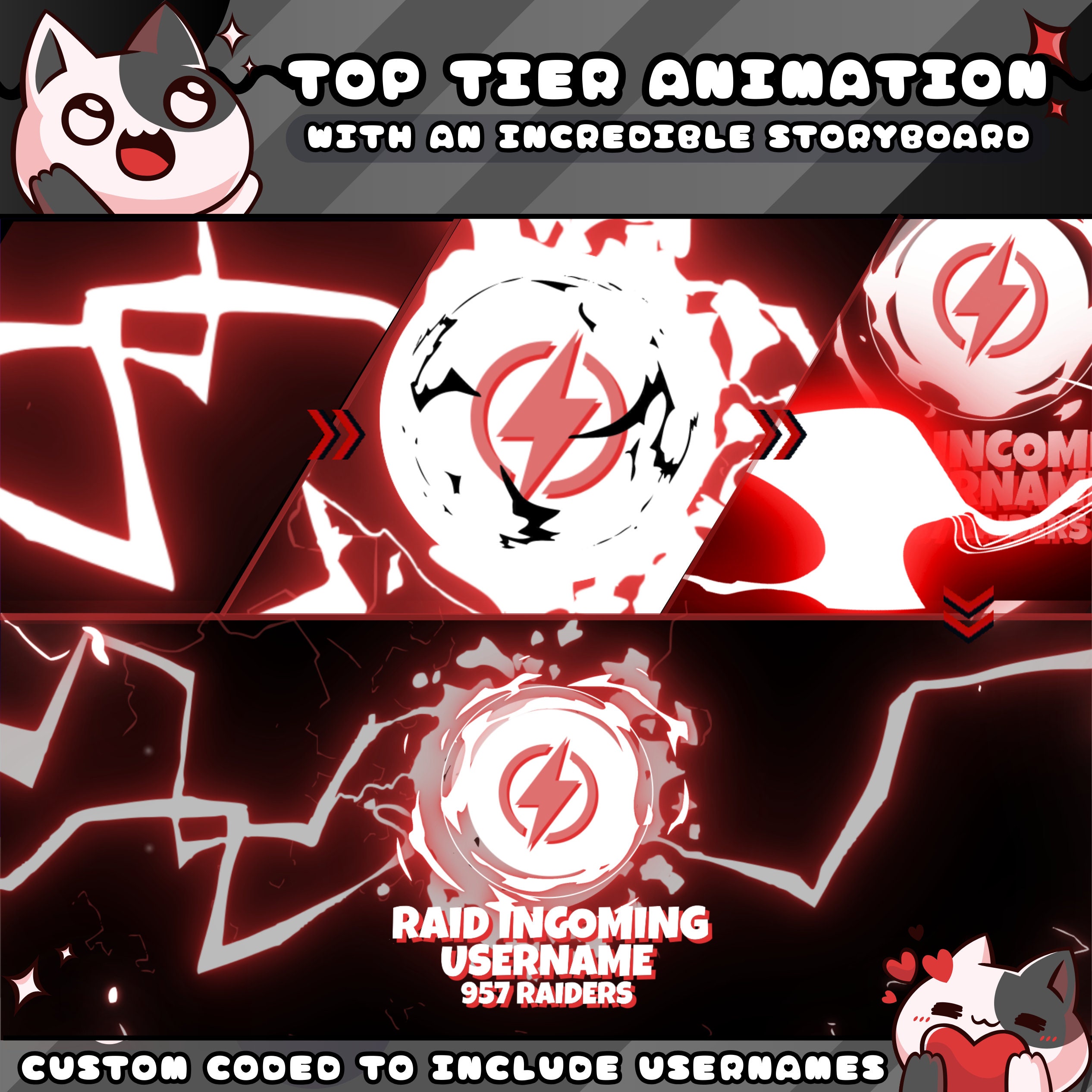 Electric Alerts for Twitch Streamers / Follow Subscriber Bits Donation ...