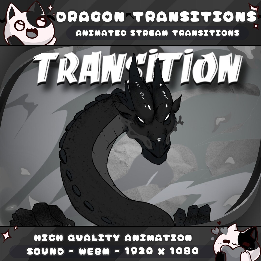 Shadow Dragon Stinger Transitions for Streamers | Wyvern | Blade ...