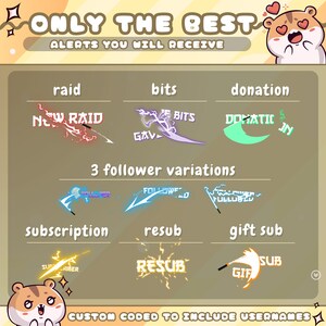 Katana Alerts for Twitch Streamers - Etsy