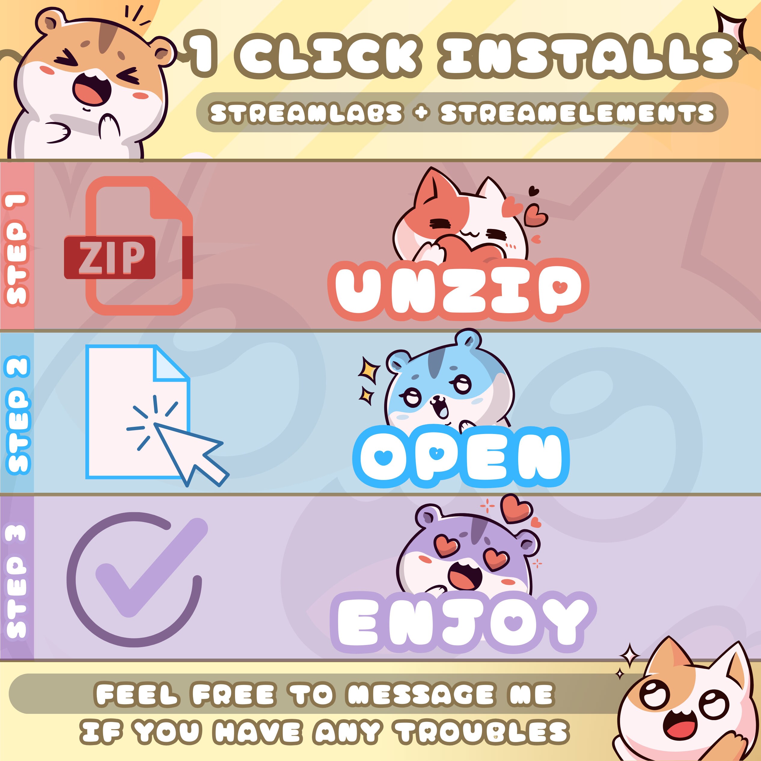 Randomized Cat Box Follower Alerts for Twitch Streamers / 8 X New ...