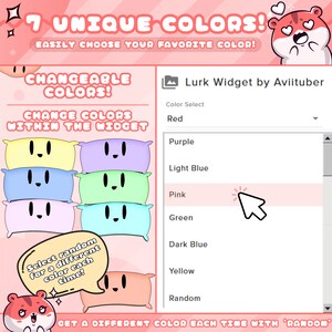 Lurk Widget for Twitch Streamers | Chat Command | Resizeable | Animated ...