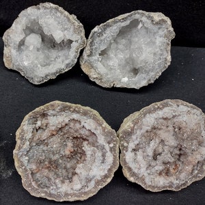 Mexican Geode Variety Pack Guaranteed Hollow, 2-4 Groups, 4 Geodes per ...
