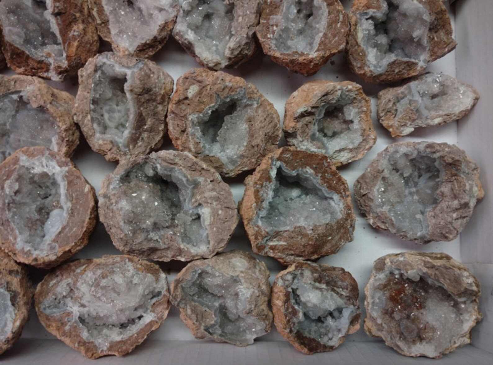 AA Bulk Flat 2-2.50 Mexican Sonora Geode Halves & Pieces - Etsy