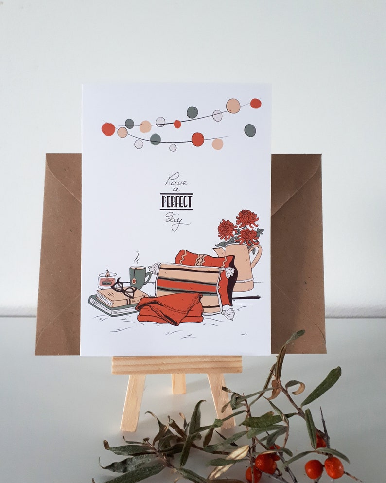 Have a Perfect Day A6 Greeting Card - Etsy