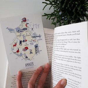 Illustrated Map of Amager Copenhagen A6 Postcard - Etsy UK