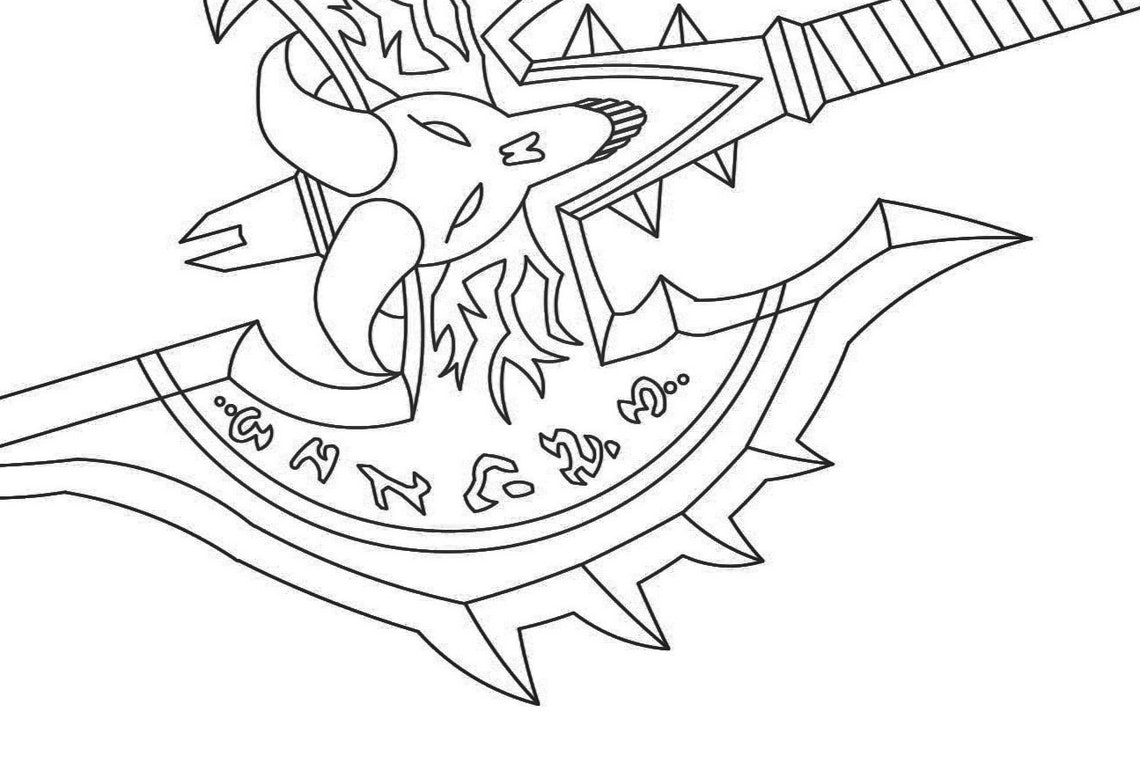 Shadowmourne (world of Warcraft) - Etsy