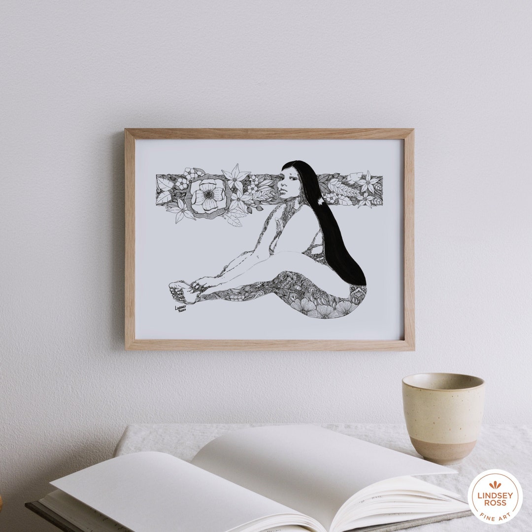 8" X 10" Lizzo Illustration // Cuz I Love You Album Cover // Fundraiser ...