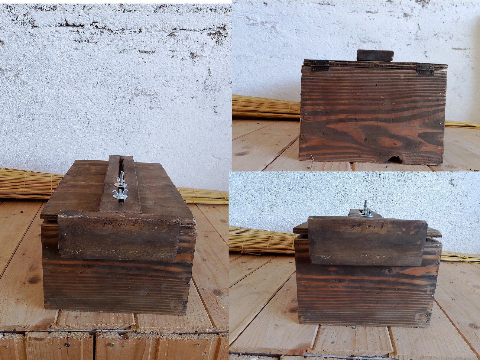 Mini Wooden Box for Artists, Mini Pochade Box Handmade Wooden Painter's ...