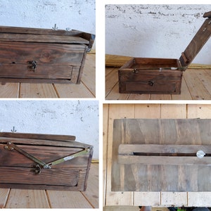 Mini Wooden Box for Artists, Mini Pochade Box Handmade Wooden Painter's ...