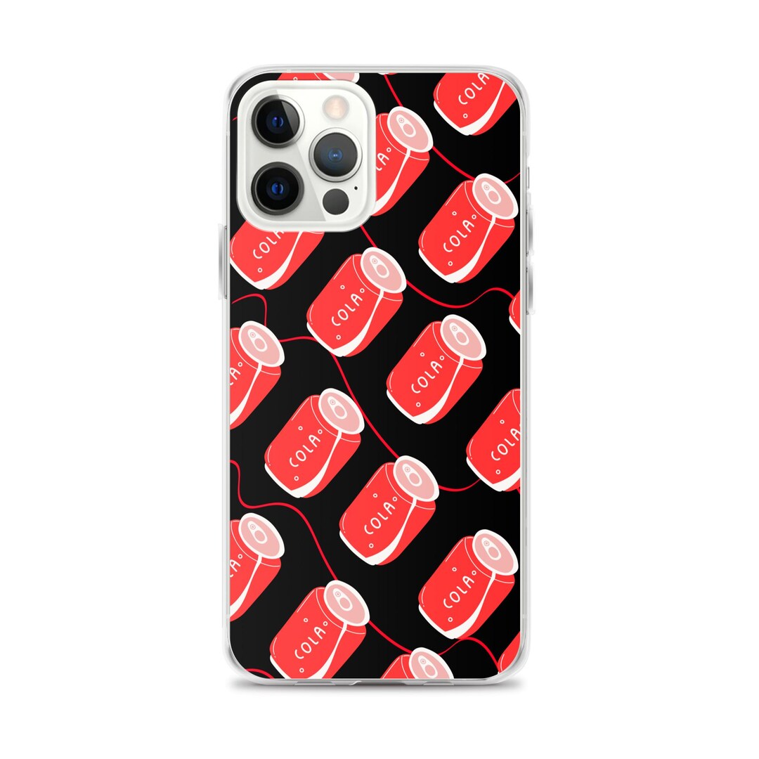 Coca Cola iPhone Transparent Case, Coca Cola Merchandise, Coke Lover ...