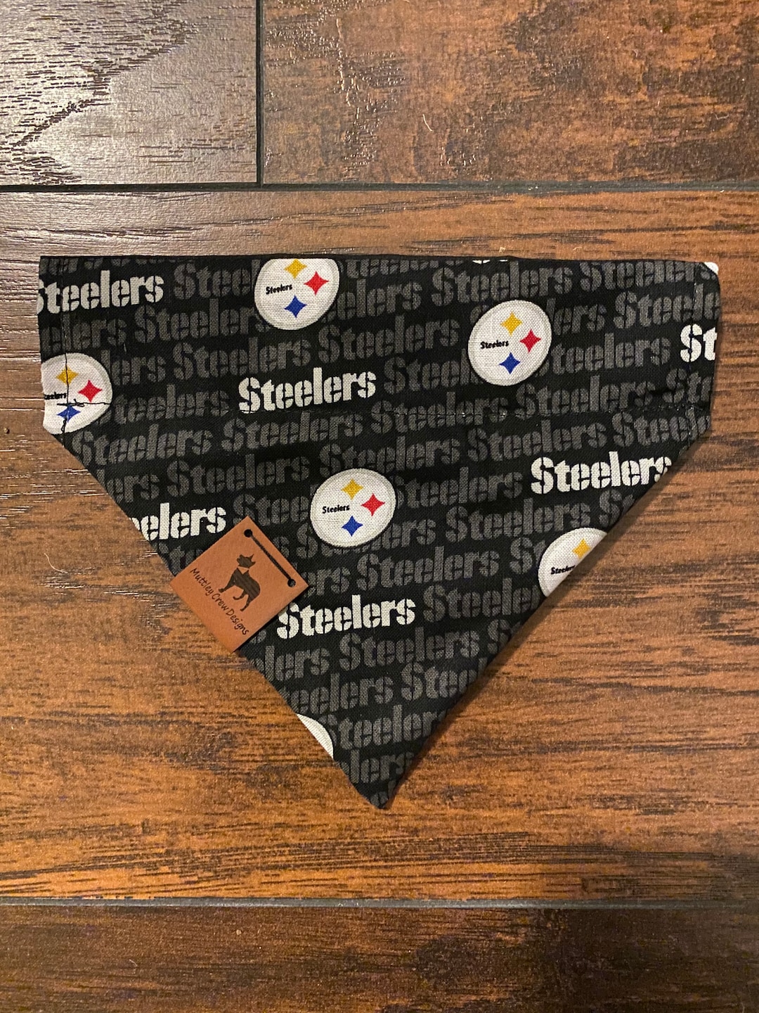 Steelers Pet Bandana // Over the Collar Bandana // Cat Bandana // Dog ...